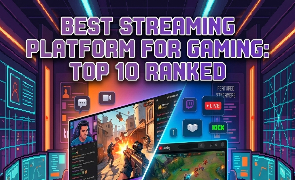 Best Streaming Platform for Gaming: Top 10 Ranked - BotViewer Social Media